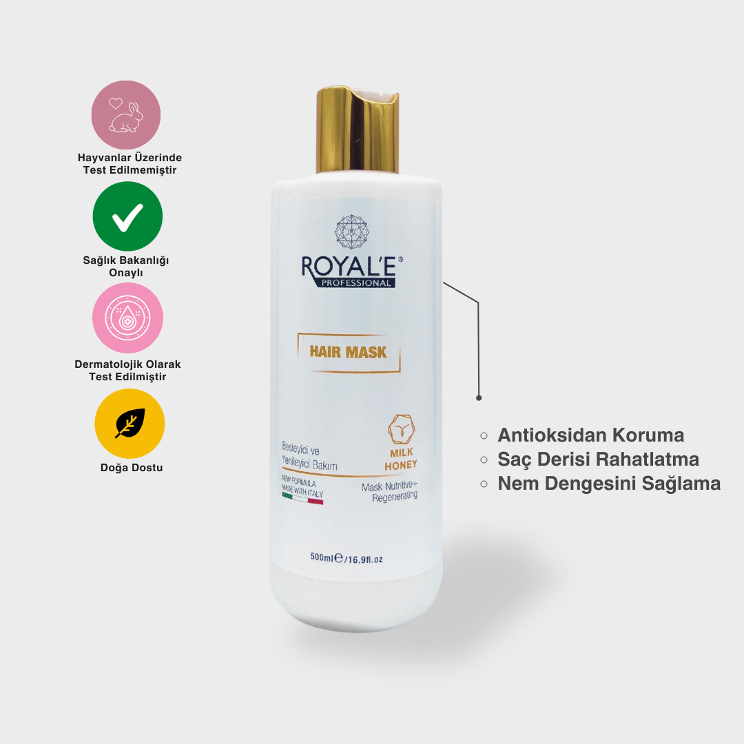 Saç Maskesi - Milk Honey Hair Mask 500ml – Saç Boyacım